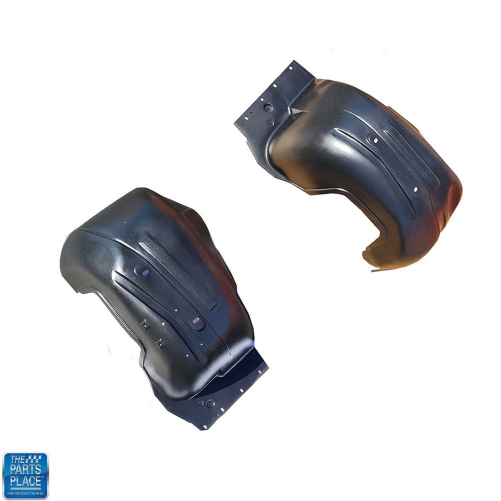 70-72 Cutlass 442 W-30 Front Inner Fender Skirt Well Black Plastic Pair ...