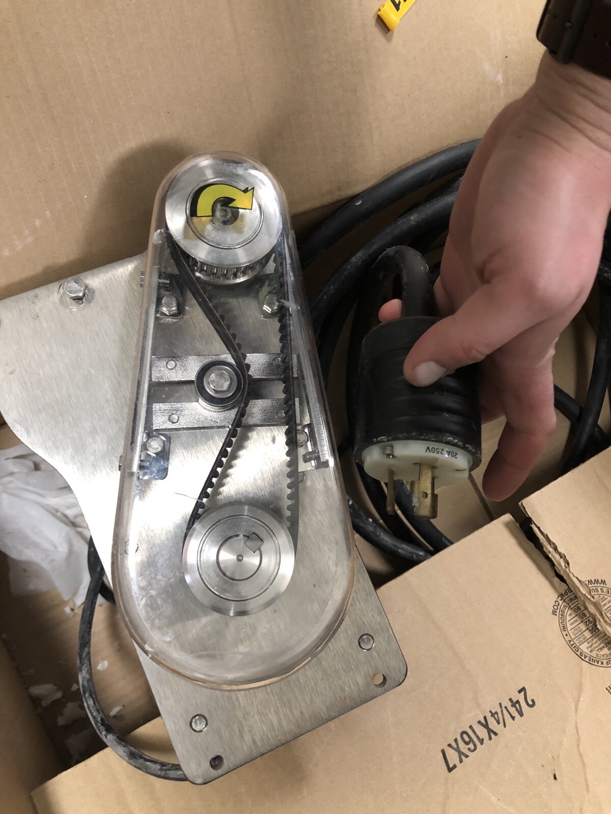 ORIENTAL MOTOR Co. Splash Proof Motor E3990-364 Made In Japan IP65 w ...