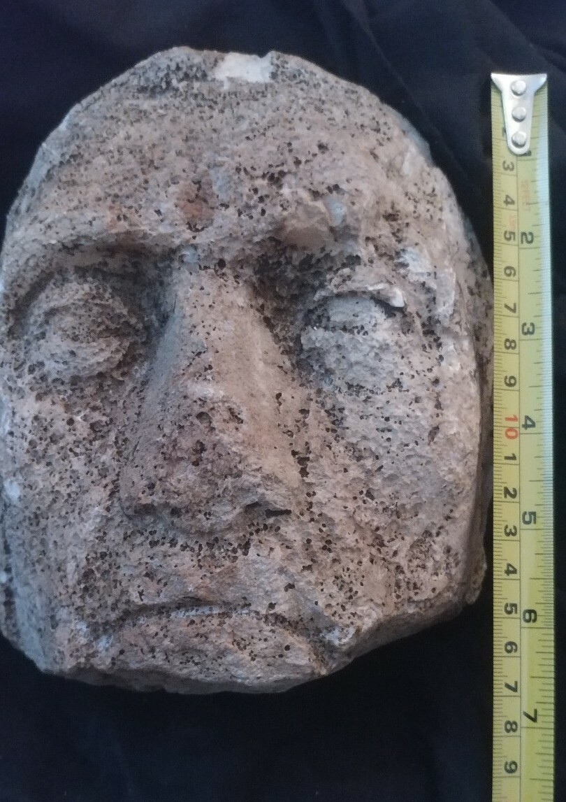 Tiki Stone Face