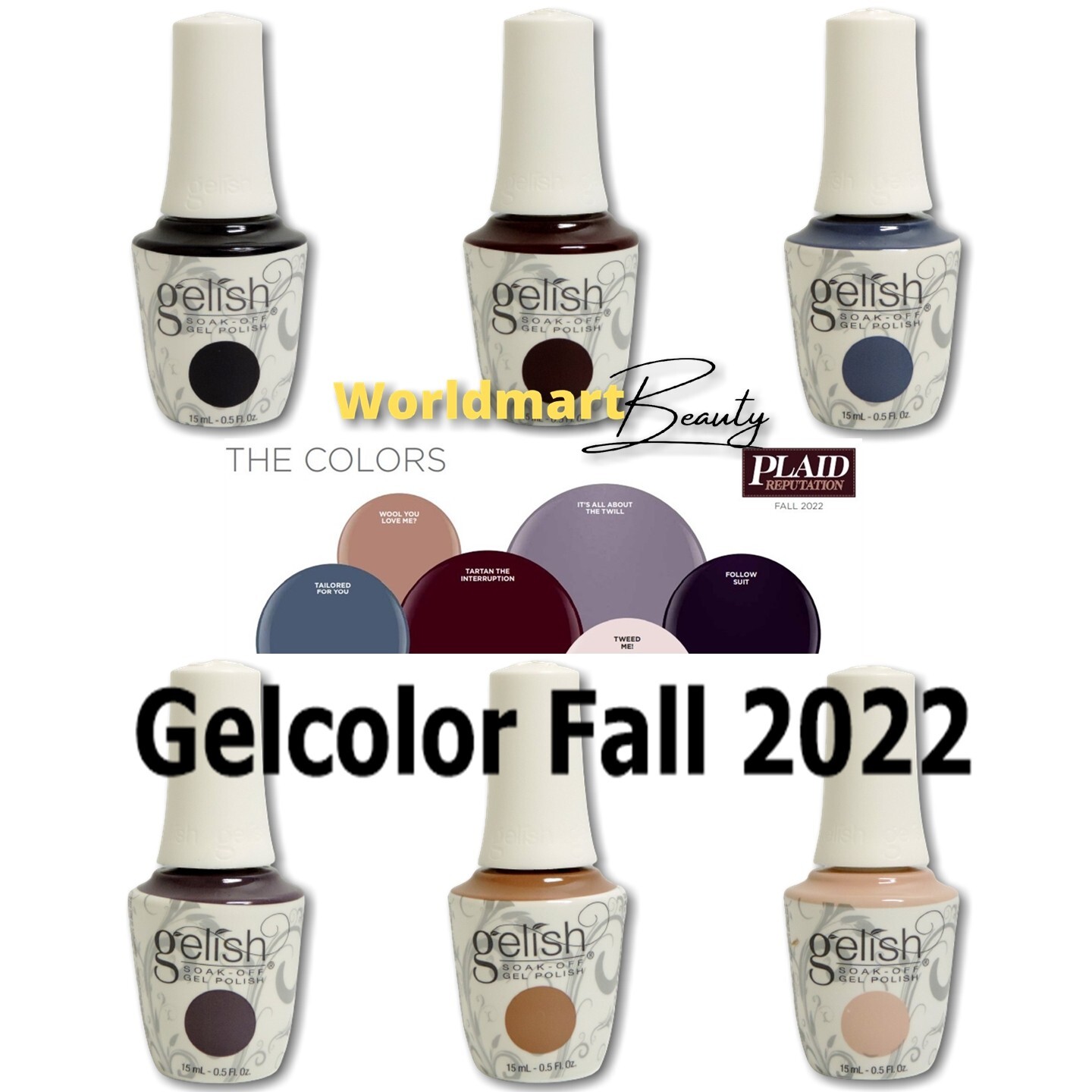 Gelish Colors 2022