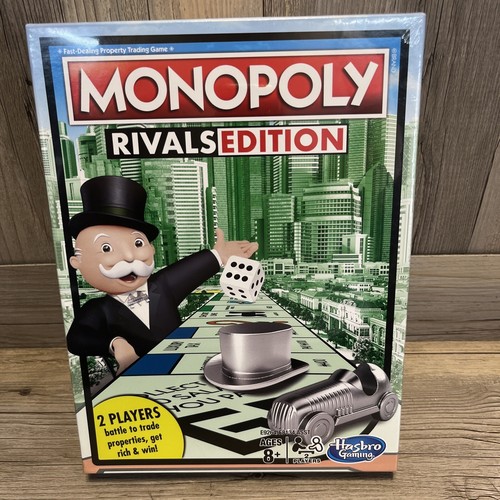 Monopoly Rivals Edition | 2 Player Game | Hasbro Gaming | Brand New ...