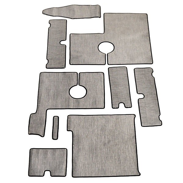 Larson Boat Snap In Mats 9574 | DC 230 Seagrass Flooring (Set of 9) | eBay