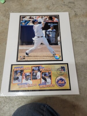 Mike Piazza NY Mets Matted Art MLB USPS Licensed Product 2004 New In ...