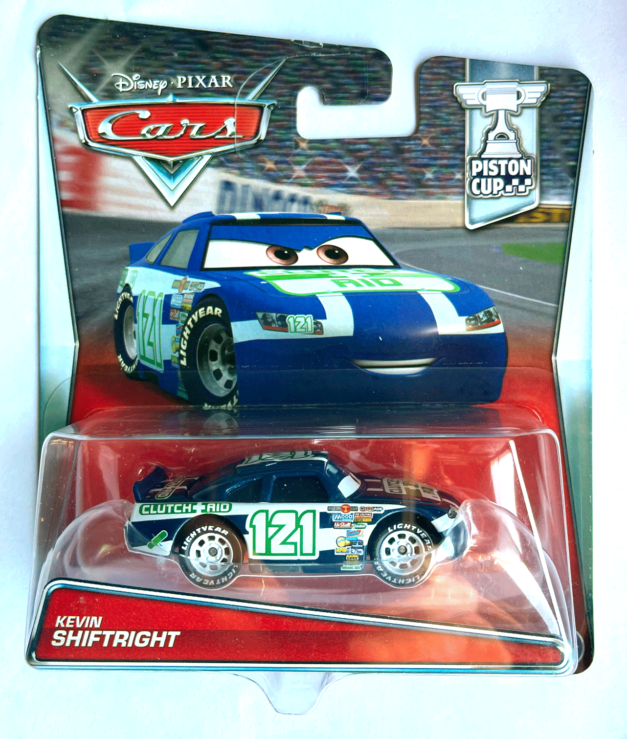Disney Pixar Cars 2016 Kevin Shiftright #121 Clutch Aid Piston Cup ...