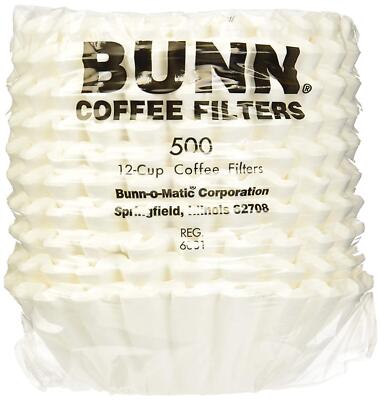 BUNN Regular Coffee Filters Pack of 100 Heavyweight Paper 414 Inches | eBay