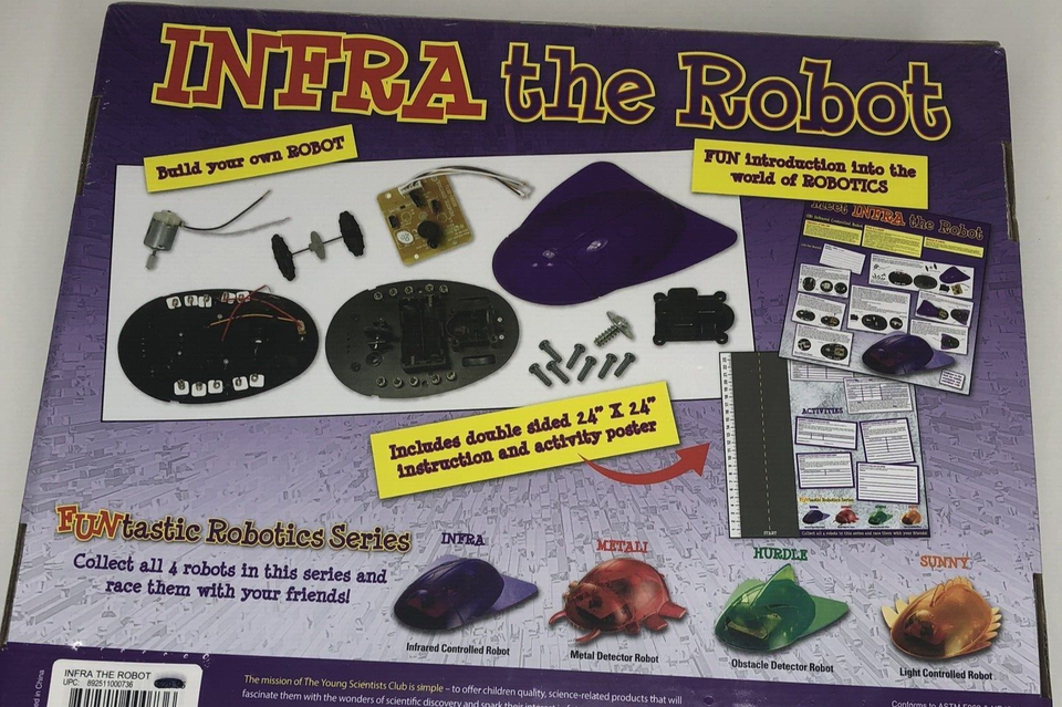 Infra the Robot Build Your Own Infrared Remote Controlled Robot Fun ...