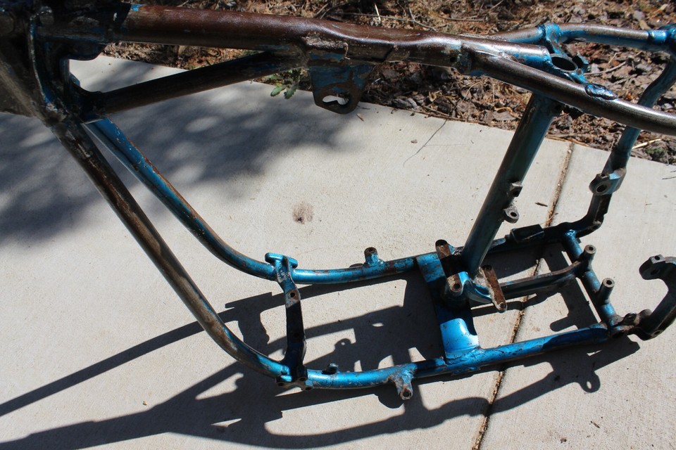 1962 Harley-Davidson Panhead Duo-Glide Drop Seat Frame D2 Date Code | OE