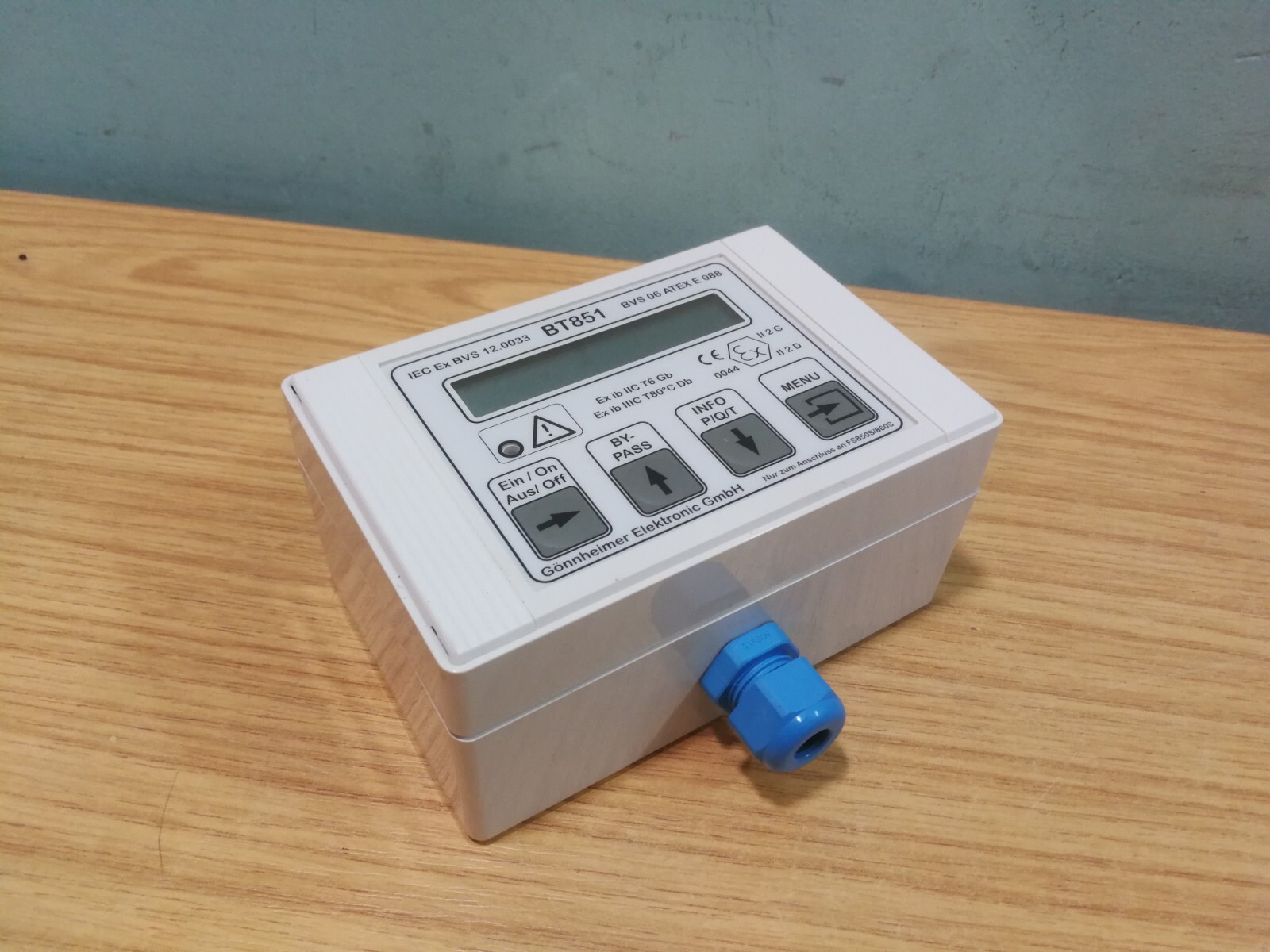 Gonnheimer Pressurized Enclosure System Operator Interface BT851 | eBay UK