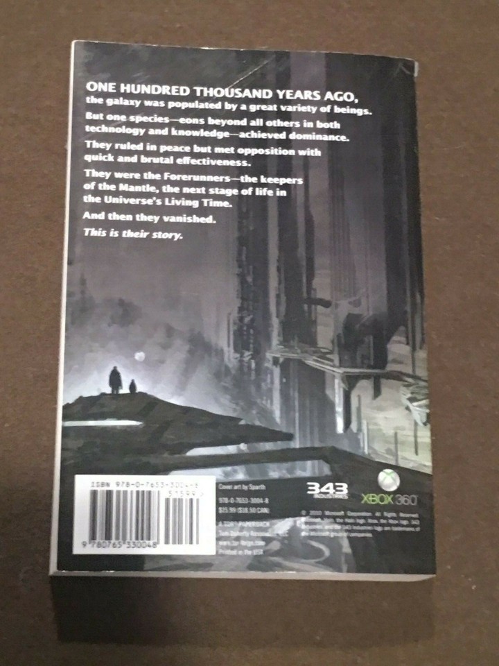 Halo Cryptum the Forerunner Saga by Greg Bear Large Softback Book 2011 ...