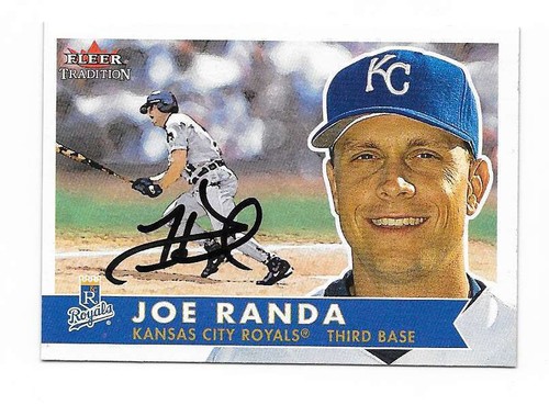 JOE RANDA 2001 FLEER TRADITION AUTOGRAPHED SIGNED # 251 ROYALS | eBay