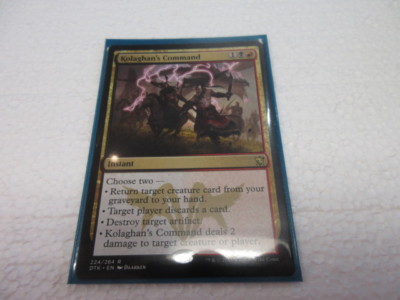 MTG KOLAGHANS COMMAND CARD | eBay