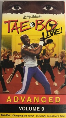 Tae Bo Live Advanced Volume 9 VHS-TESTED-RARE VINTAGE COLLECTABLE-SHIP ...