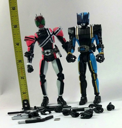 Kamen Rider Decade Diend 2 Figure Lot Posable (Tamashii Nations?) w ...