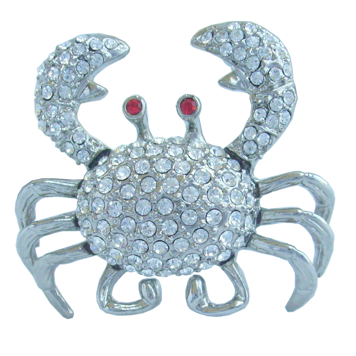 Unique Animal Cocktail Crab Ring Clear Austrian Crystal CR190C1 | eBay