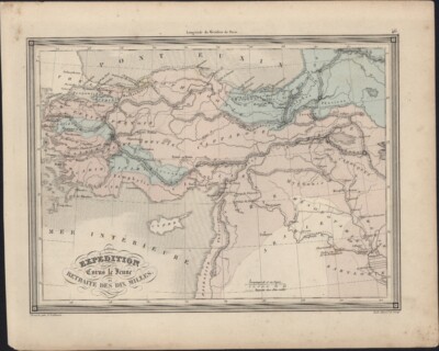 Pre-1900 - Antique Map Of Turkey - 2