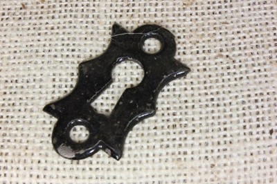 Escutcheons & Key Hole Covers - Cast Iron Skeleton