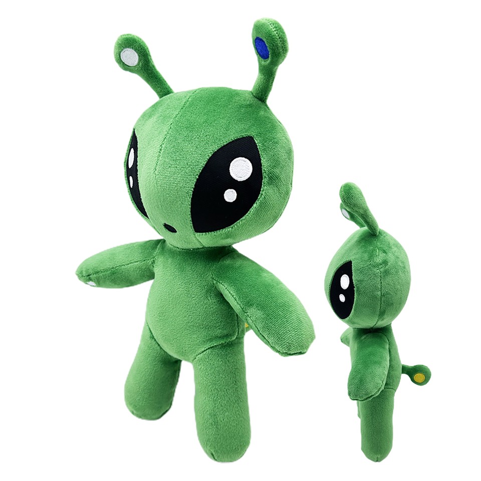 Soft Toy Green Alien Plush Stuffed Animal Toys New 13 inches Cartoon ...