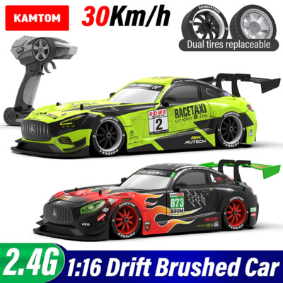 KAMTOM RC Drift Racing Car 1/16 2.4G 4WD 30KM/H Vehicle Remote Control ...