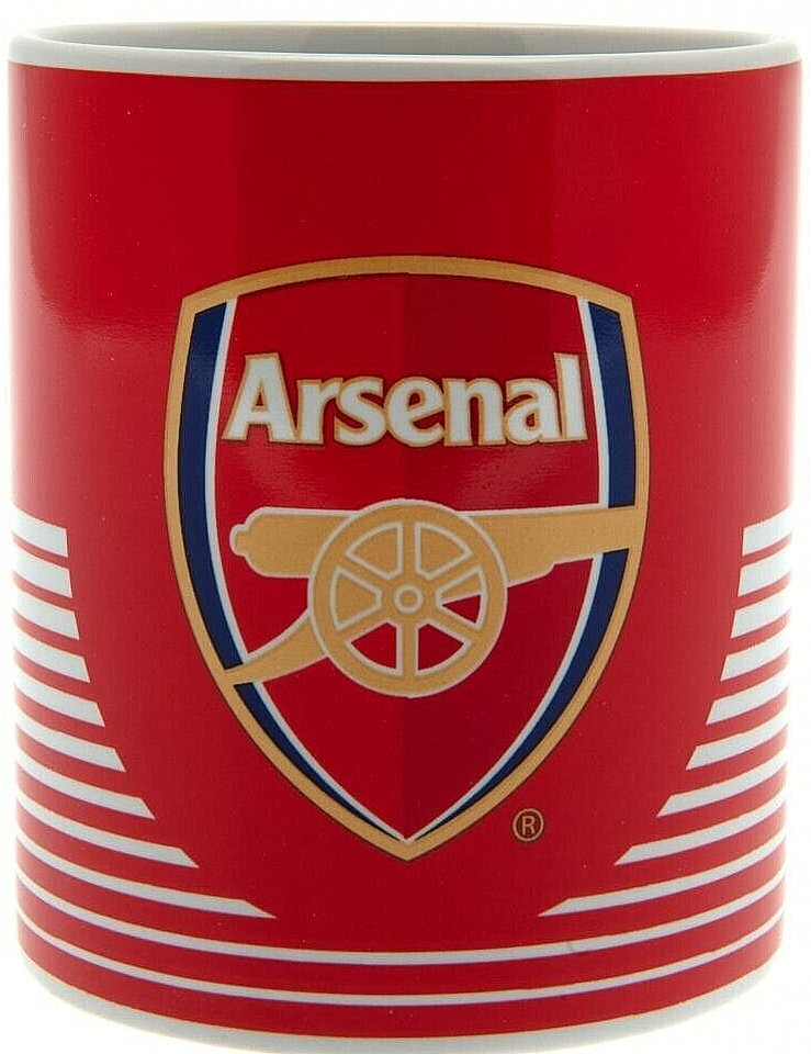 ARSENAL FC FOOTBALL TEA COFFEE MUG 11oz CERAMIC CLUB CREST CUP AFC GIFT ...