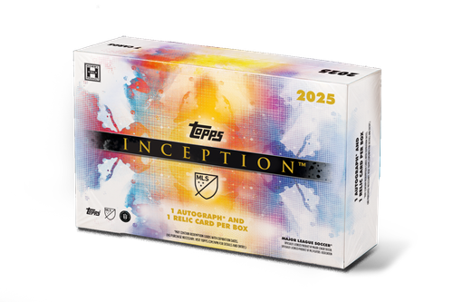 2025 TOPPS INCEPTION MLS HOBBY 12-BOX CASE Major League Soccer Brand ...