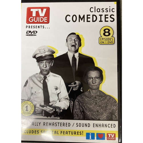 TV Guide Presents Classic Comedies Disc 1 [8 Episodes] (DVD, 2004) | eBay