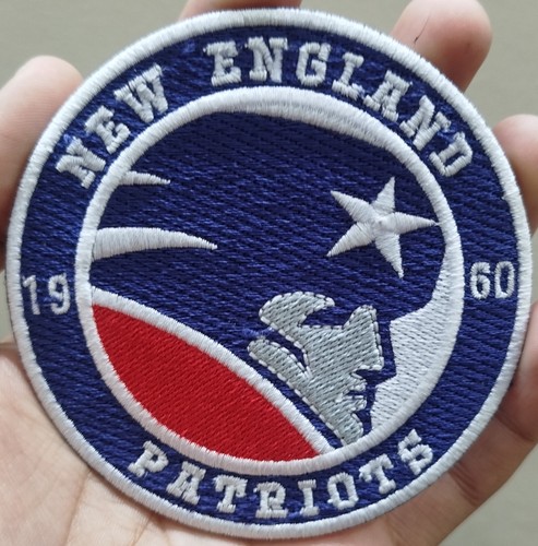 New England Patriots NFL Team Iron On Patch - Sew Patch - Embroidered ...