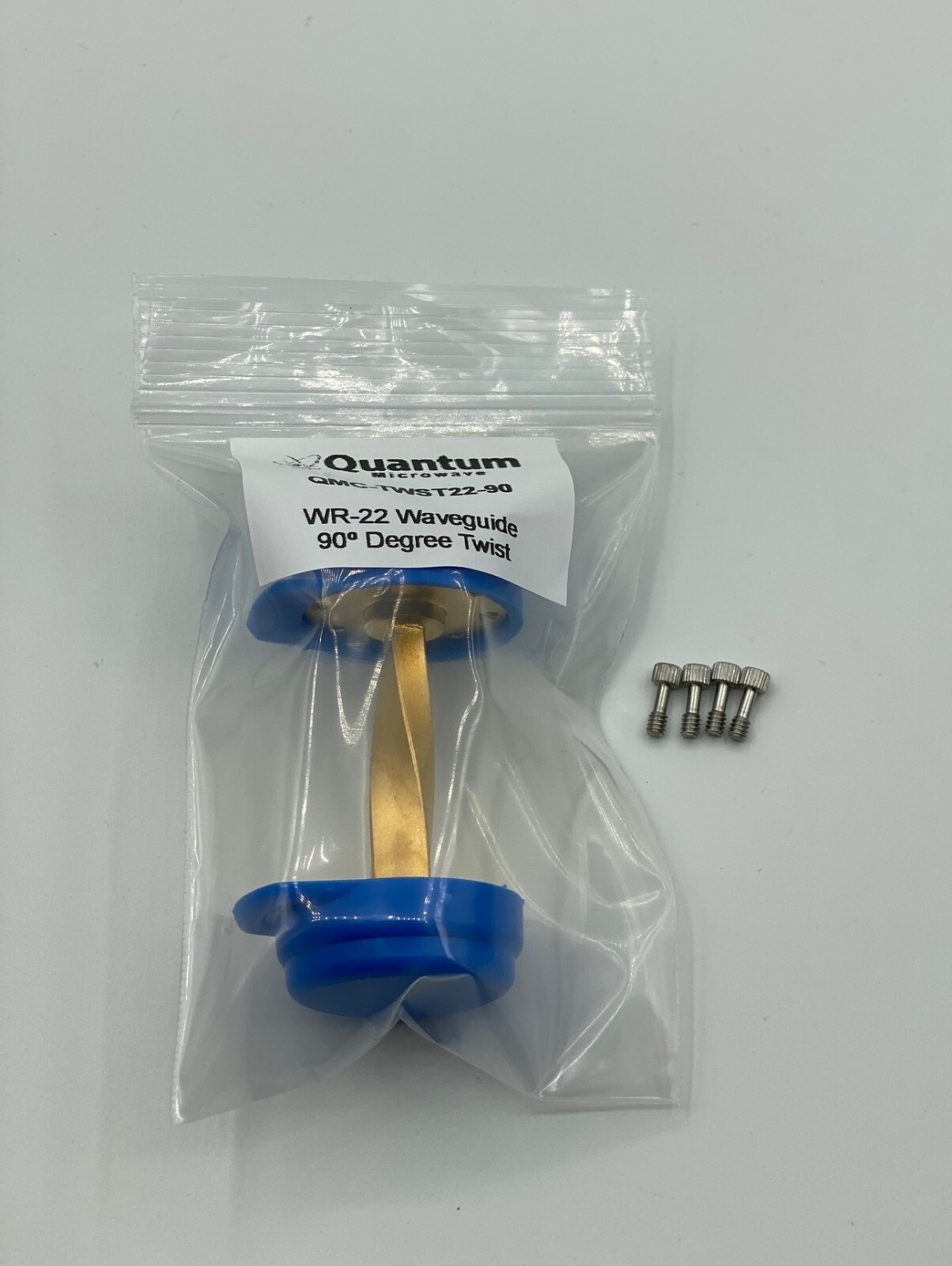 WR-22 Waveguide Twist 90 Degree Gold Plated | eBay