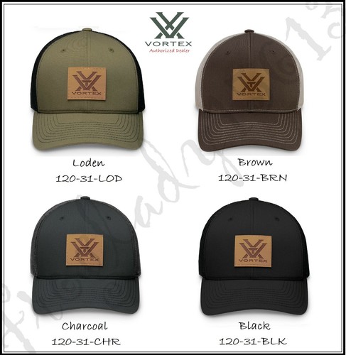 VORTEX OPTICS Men's Barneveld 608 Hat Cap - Loden, Brown, Charcoal, or ...
