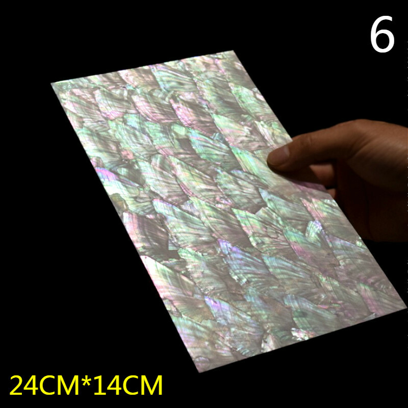 1pcs Natural Green/Blue Inlay Material Abalone Shell Blanks DIY Crafts ...