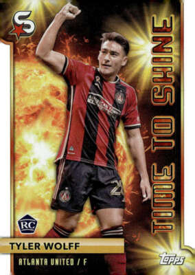 TYLER WOLFF RC 2024 Topps MLS Superstars Time to Shine #TS-6 ROOKIE So ...