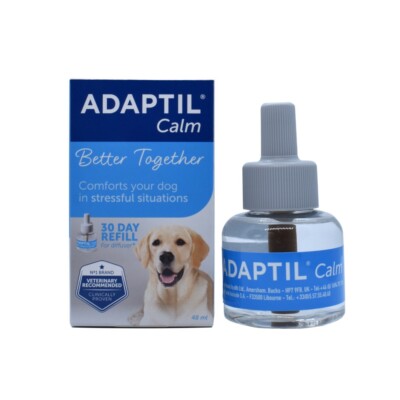 Adaptil Dog Calming Refill For Plug In Diffuser Anxiety Stress Relief ...