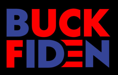 Buck Biden Fiden Is Not My Bumper Window Decal Sticker Donald Trump ...