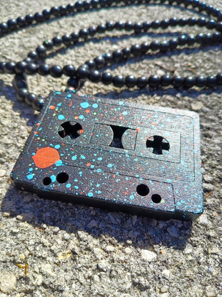 RIFF 170 Signed Limited-Edition Wood Cassette Pendant Not KAWS, PHASE 2 ...