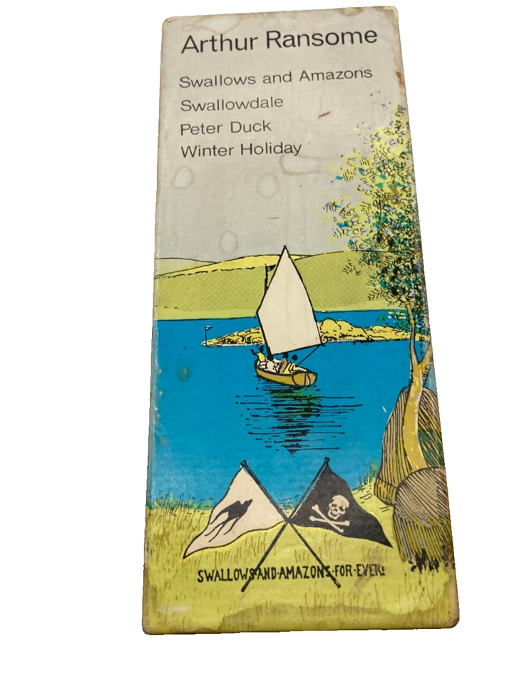 Arthur Ransome 4 Book Set Swallows and Amazons Forever Series 4 PBs ...