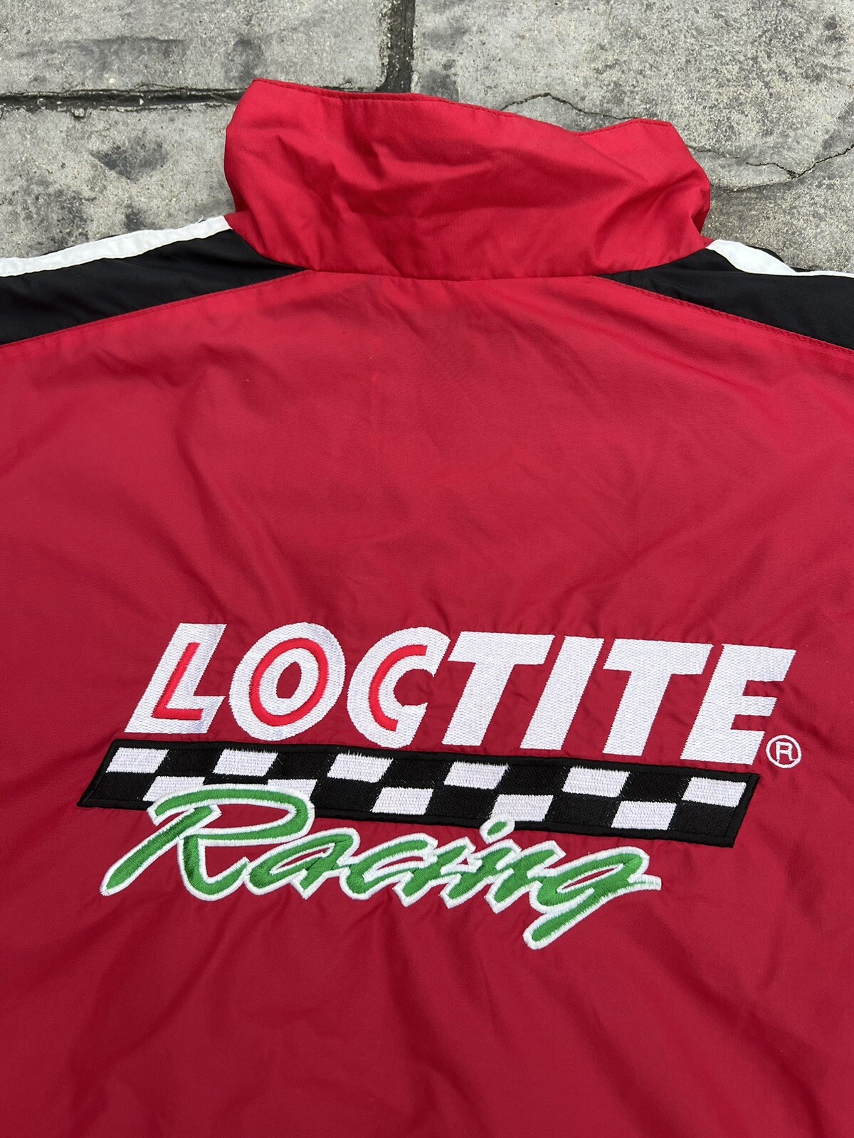 Vintage 90s Loctite Racing Zip Up Jacket Size 2XL 28.5x30.75 | eBay
