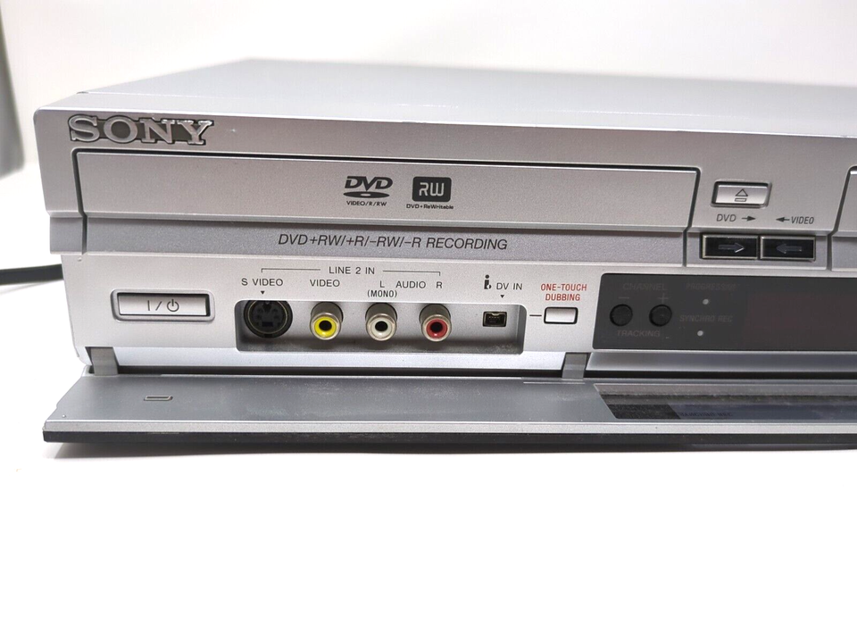 Sony RDR-VX530 DVD/VCR Combo Video Cassette VHS Recorder TESTED WORKS ...