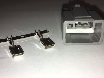 NEW Connector & terminals for Ford p/ns 3M5T-14489-KBA and 97BG-14474 ...