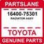 Toyota Genuine OEM 16400-75301 Radiator ASSY 1640075301 for sale online ...