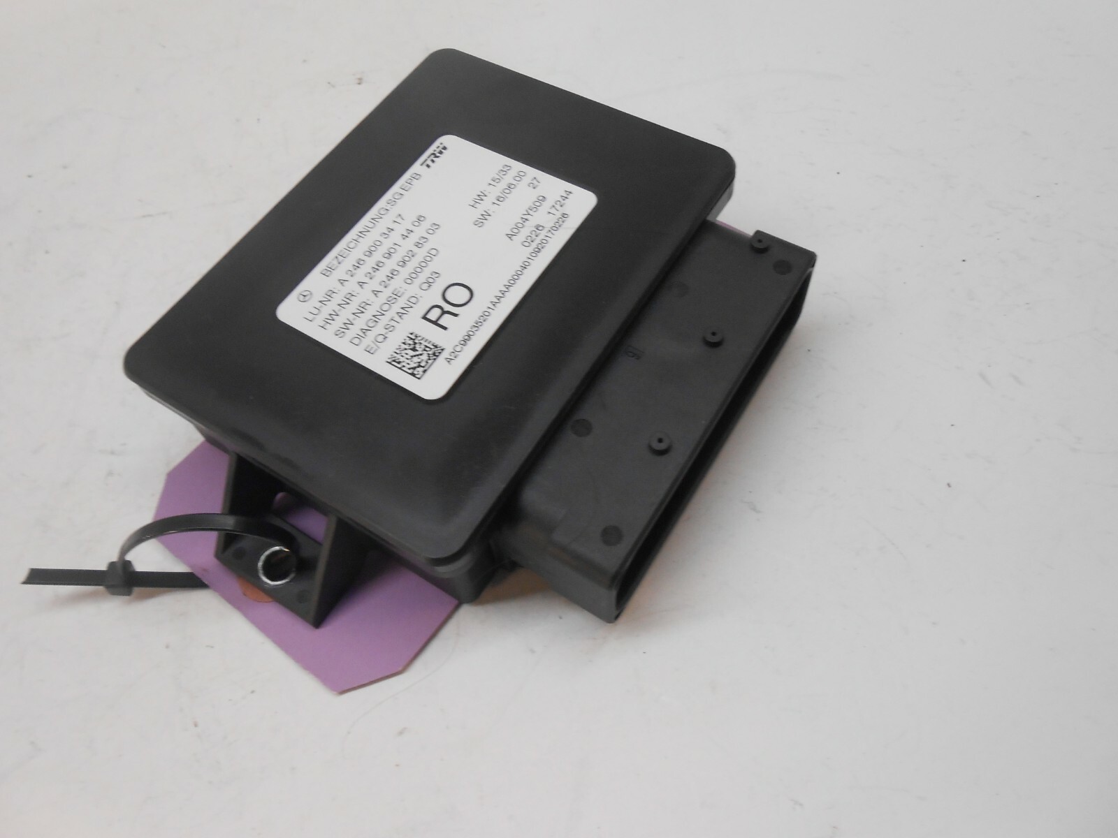 17-19 Mercedes GLE350,GLA, W166 Parking Brake Computer Module ...