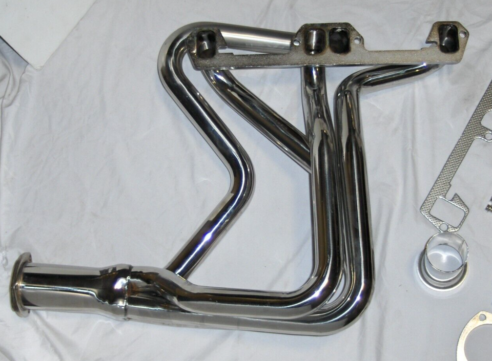 Dodge Plymouth Mopar A B E Body 318 340 360 Stainless Steel Exhaust Headers