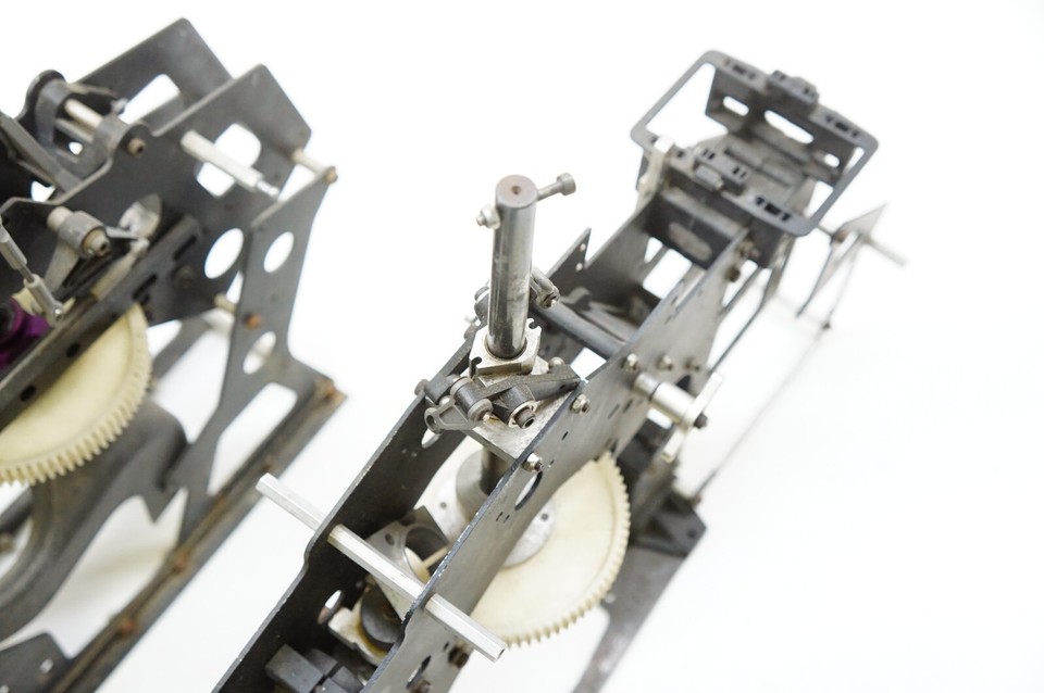 Vintage Nitro Helicopter RC Parts Lot Head Rotor .50 JR Junior 50 ...