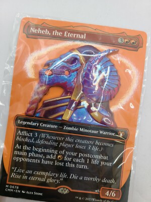 Neheb the Eternal Commander Masters Enamel Pin Magic Con | eBay