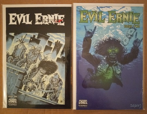 EVIL ERNIE (#1 #2) ***T.M.N.T. NIRVANA HOMAGE COVERS (2021) NM DYNAMITE COMICS | eBay
