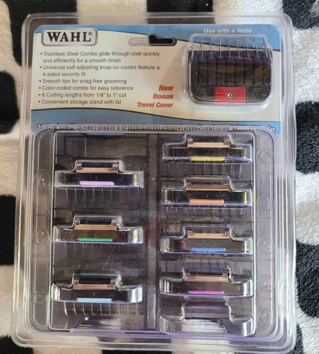 Wahl 3390-100 Stainless Steel Guard Comb Kit BRAND NEW SEALED | eBay