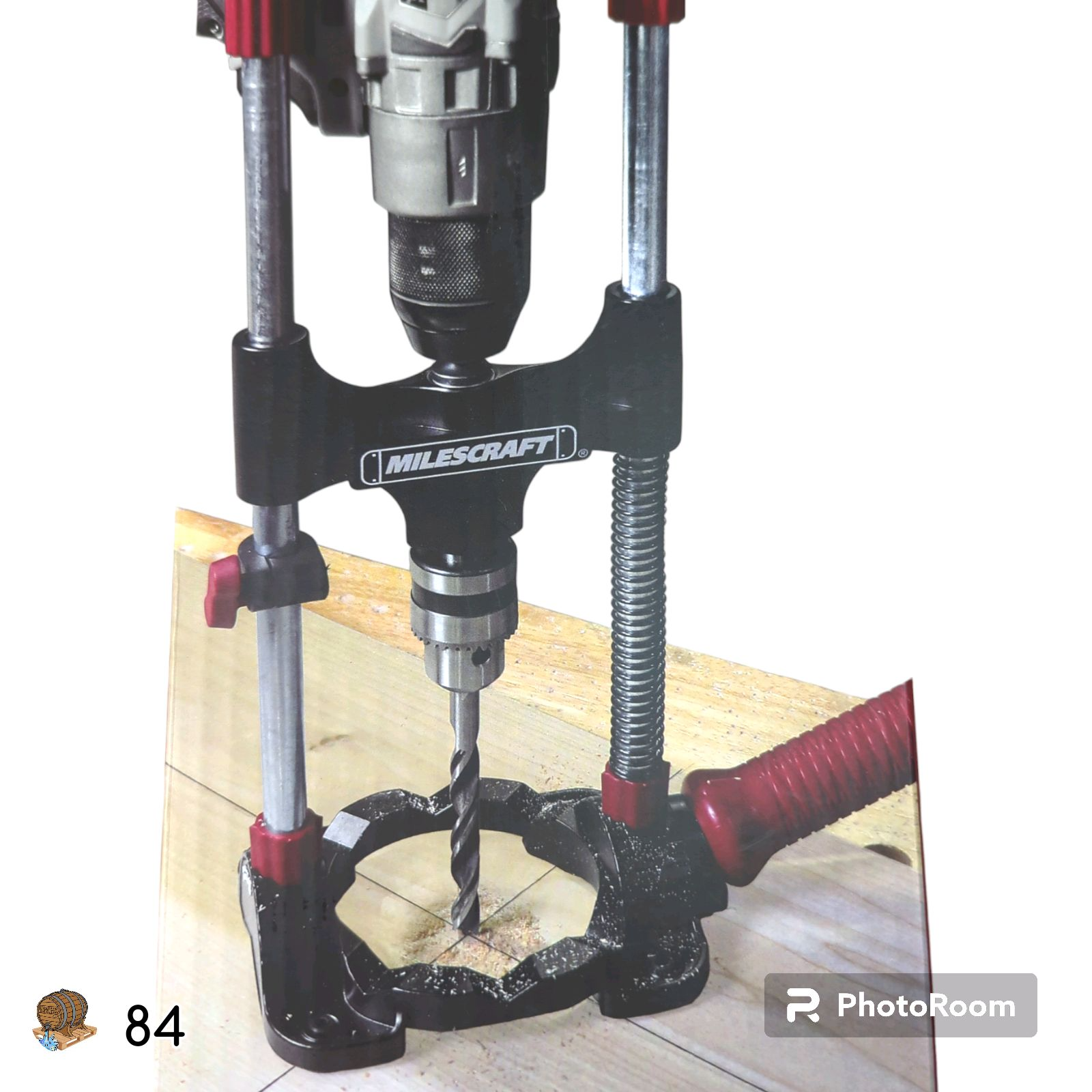 Milescraft 1318 DrillMate Portable Drill Guide - Drill Guide Attachment ...
