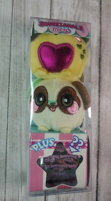 Squeezamals Series 3 Micro 3-Pack Squishy Soft Foam Plush Scented Toy ...