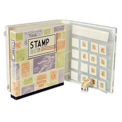 Stamp Collection Kit, 10 Pages Included, Holds 200 Stamps | eBay