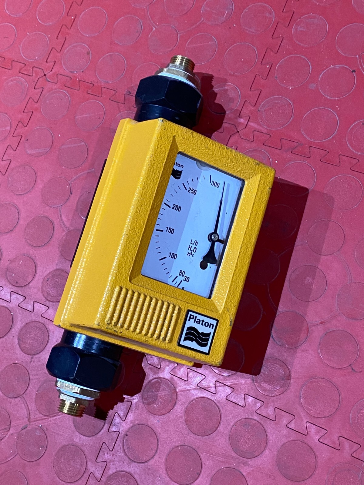 Platon H2O Flow Meter 30 litres hour to 300 l/hr Water Liquid flowmeter ...