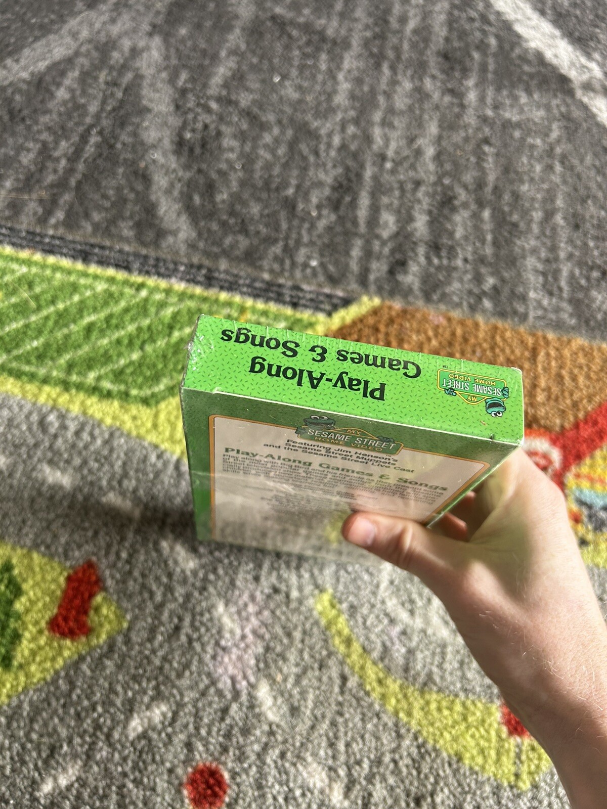 Sesame Street Play-along Games & Songs VHS Video Tape 1986 Ctw Muppets ...