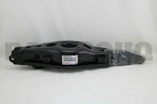 4874042010 Genuine Toyota ARM ASSY, REAR SUSPENSION, NO.2 LH 48740 ...